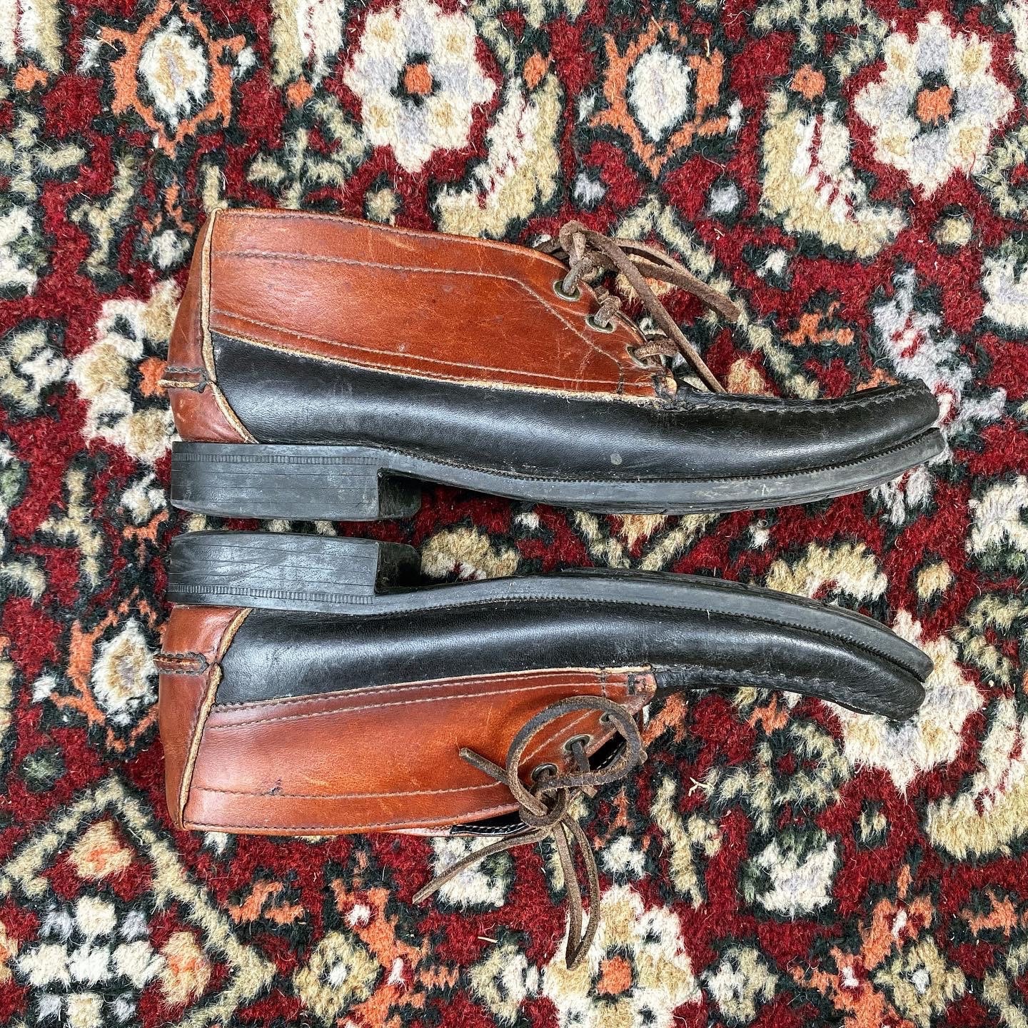 Vintage Leather Sebago Chukka Boots - Etsy