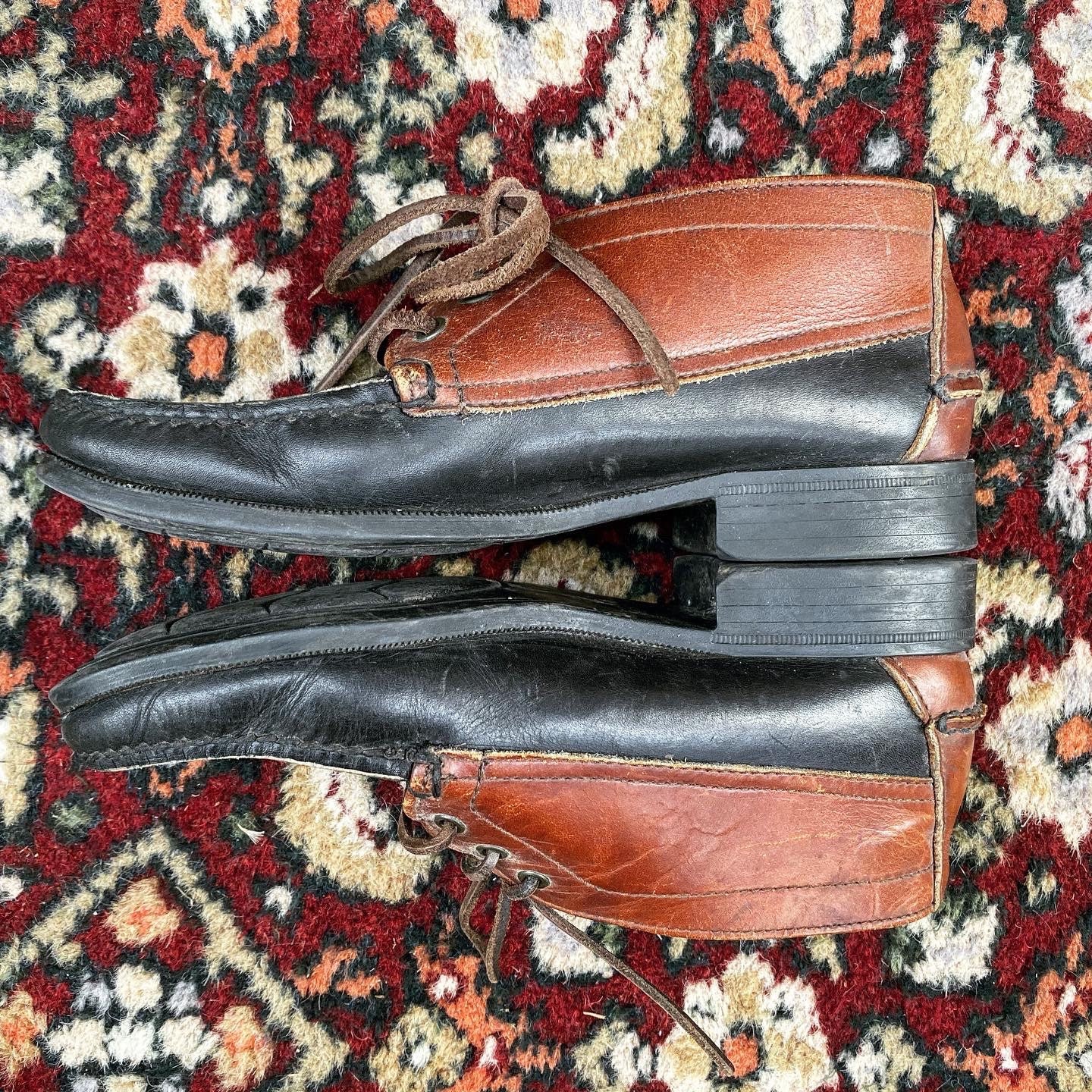 Vintage Leather Sebago Chukka Boots - Etsy