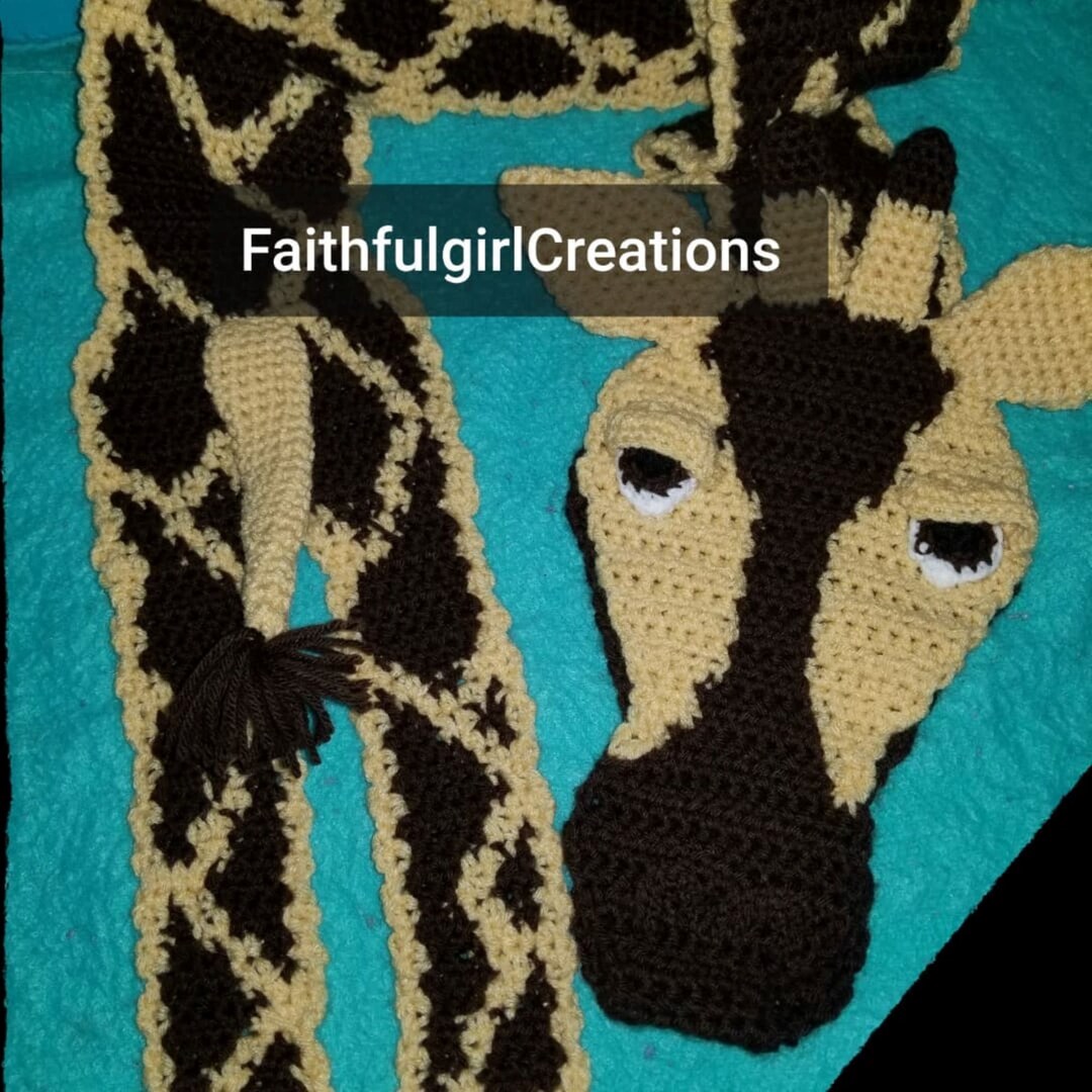 Made to Order: Giraffe Scarf - Etsy