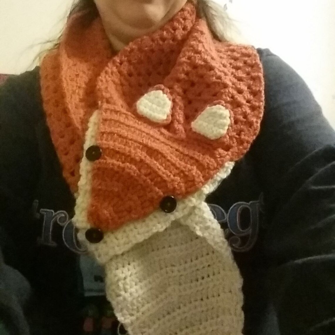 Made to Order: Fox Scarf - Etsy
