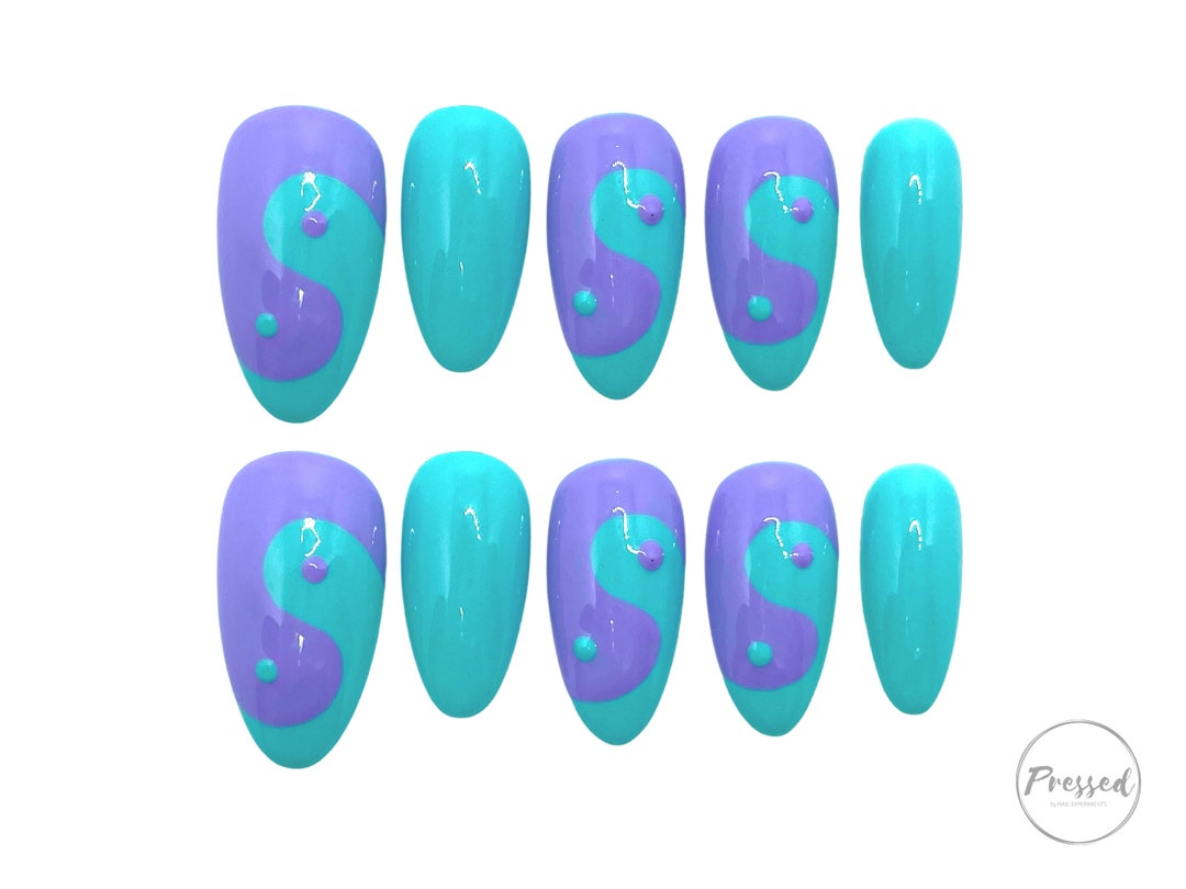 Press on Nails, Designer Press on Nails, Spring Nails, Summer Nails ...