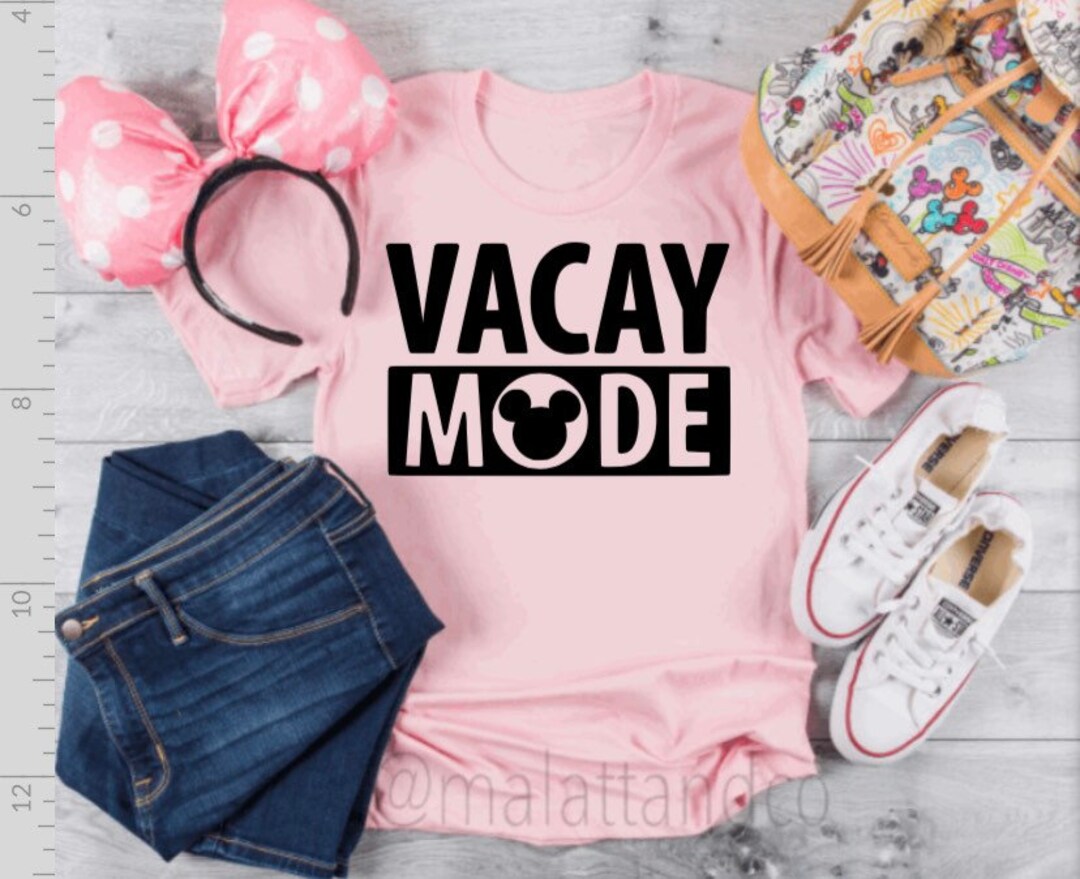 Disney VACAY MODE, Disney Family Shirts, Disney Iron on Vinyl, Disney ...
