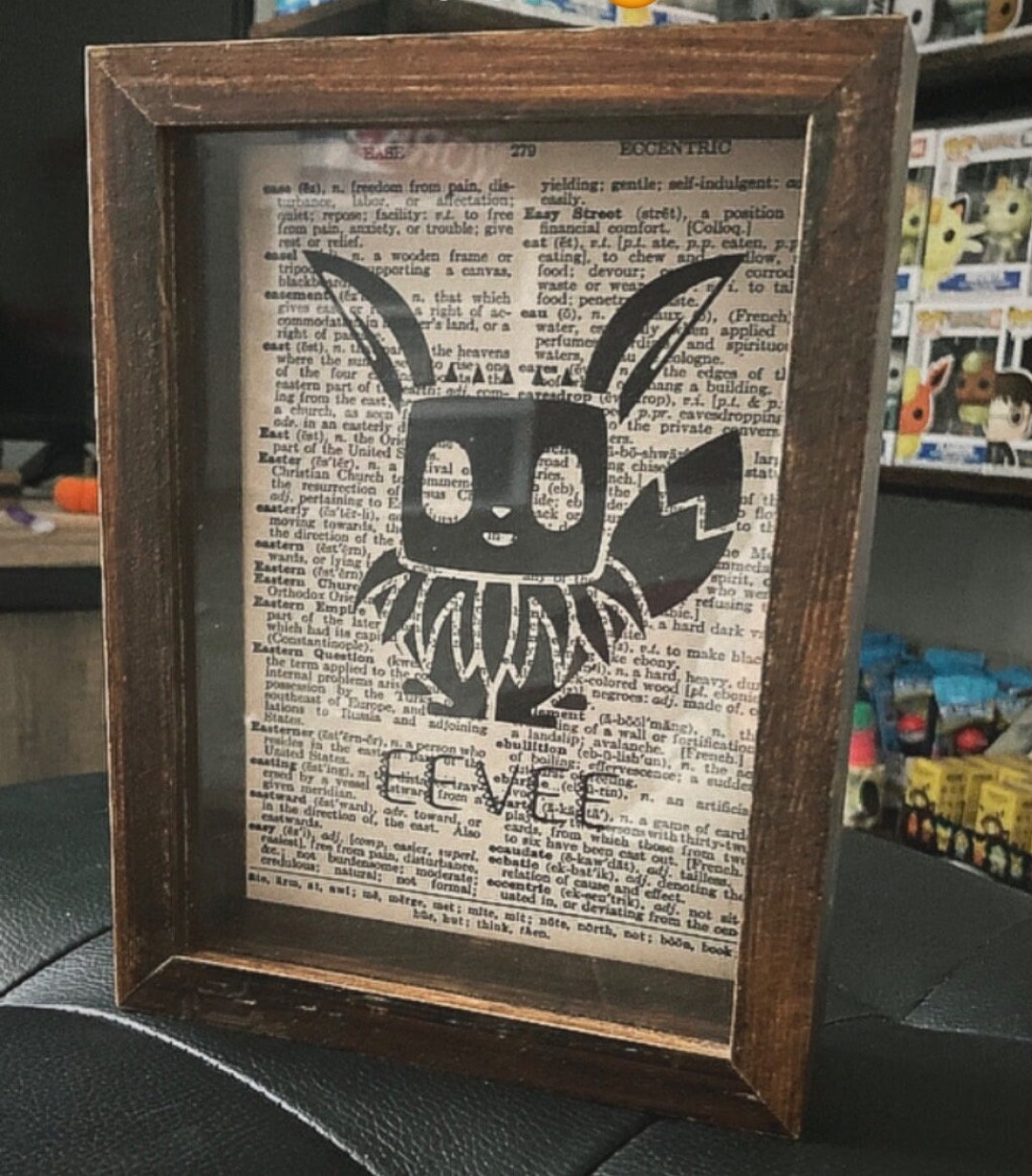 Eevee Pokemon Shadowbox Picture Frame Choose Your - Etsy