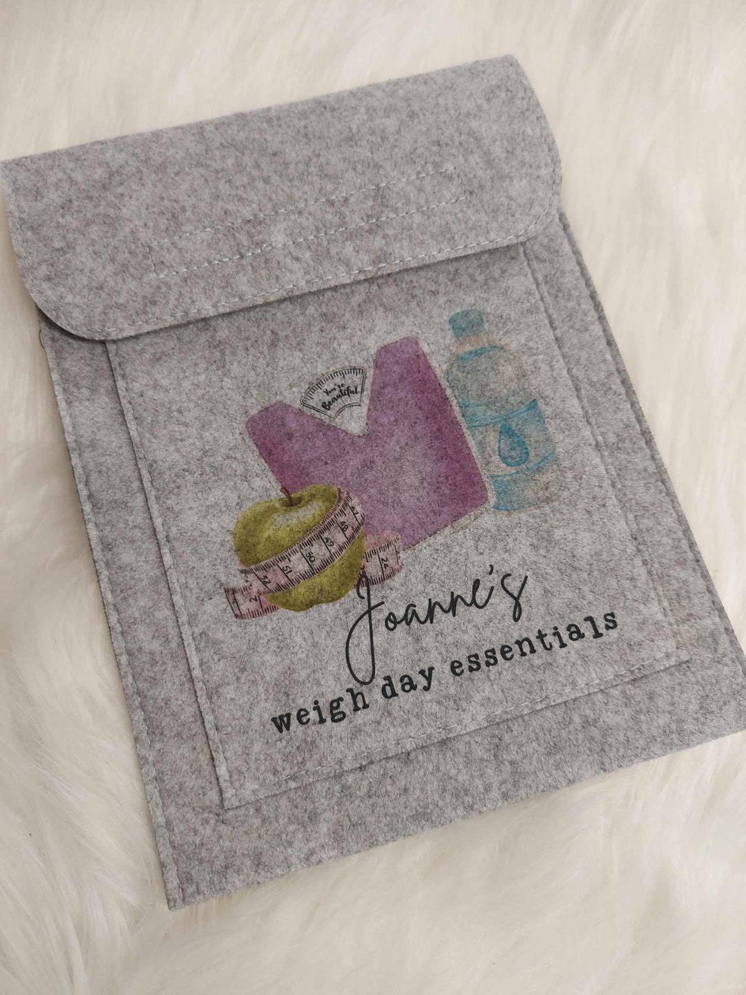 Personalised Weigh Day Book Cover Folder for Slimming Diary & Books ...
