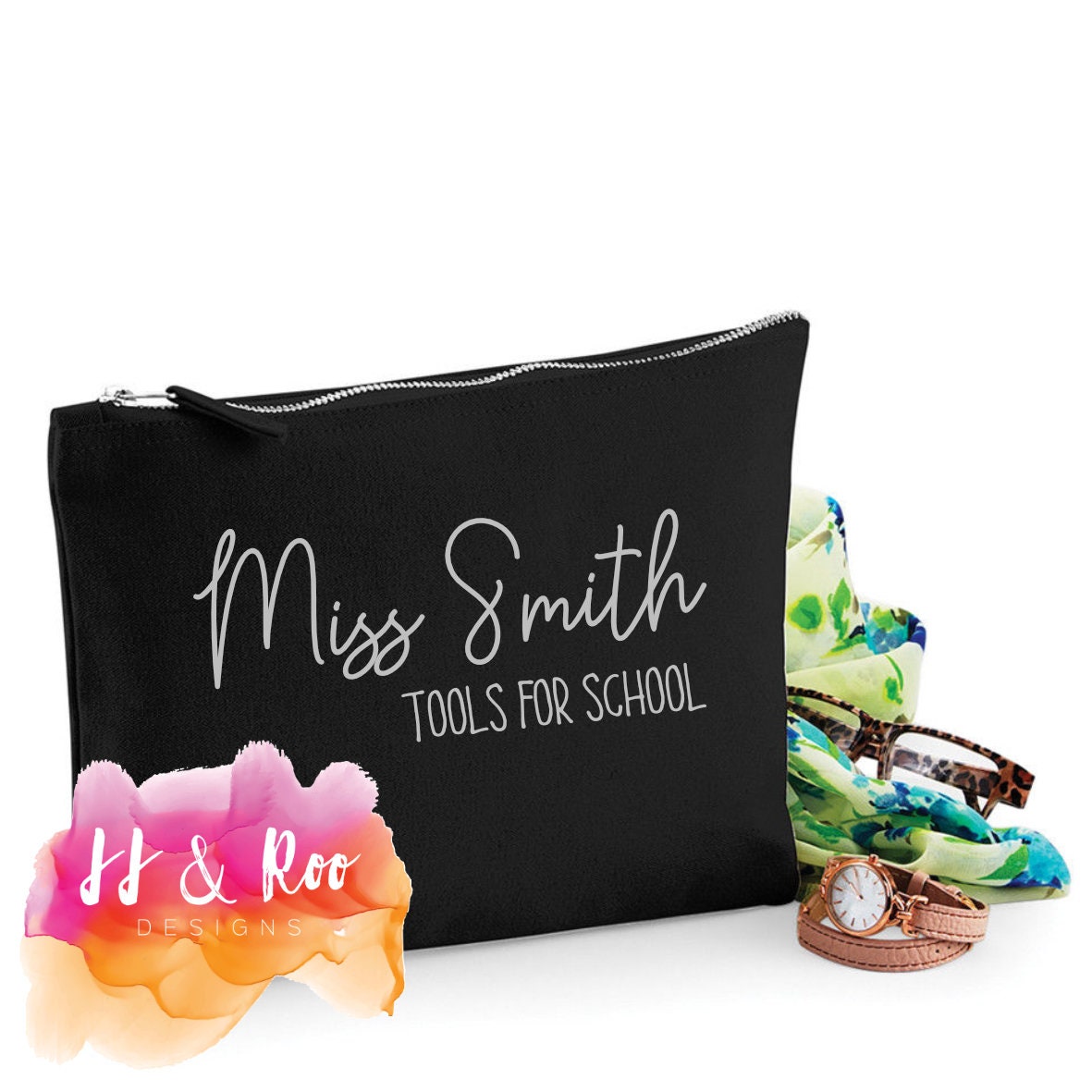 Personalised Teacher Gift Pencil Case | Accessory Pouch | Teaching ...