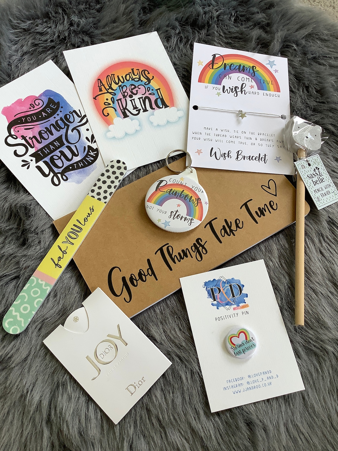 Letterbox Gift Positivity Gift Box Mental Health Care - Etsy