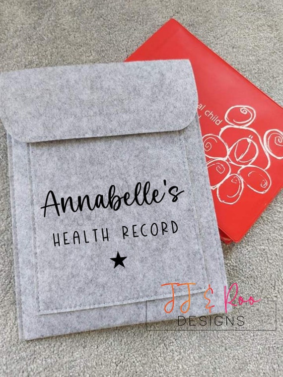 Personalised Red Book Cover Baby's Red Book Folder - Etsy