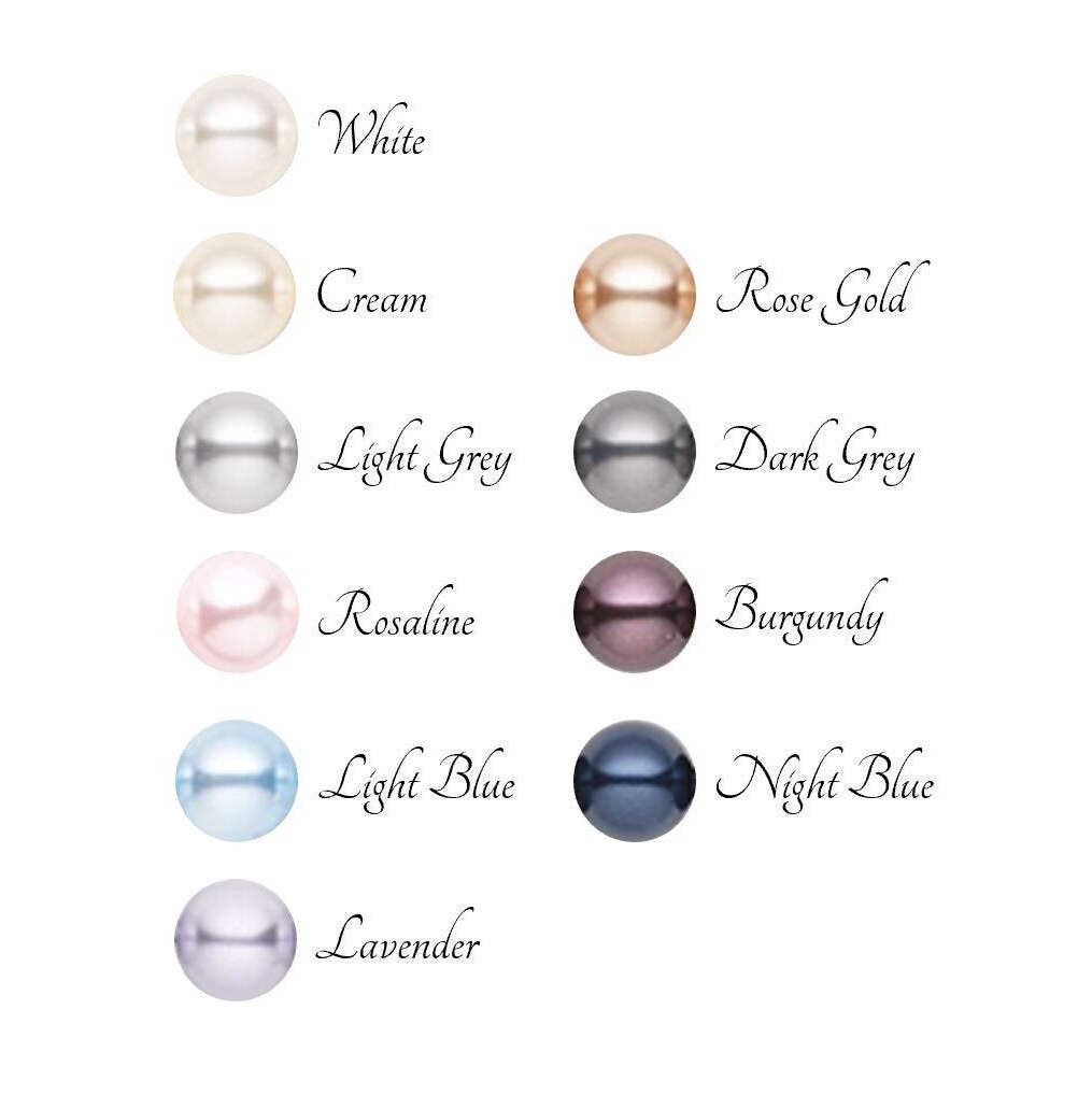 Size and Color Samples Compassionate Pearl Pearls Only | Etsy
