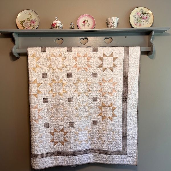 Neutral Quilt - Etsy