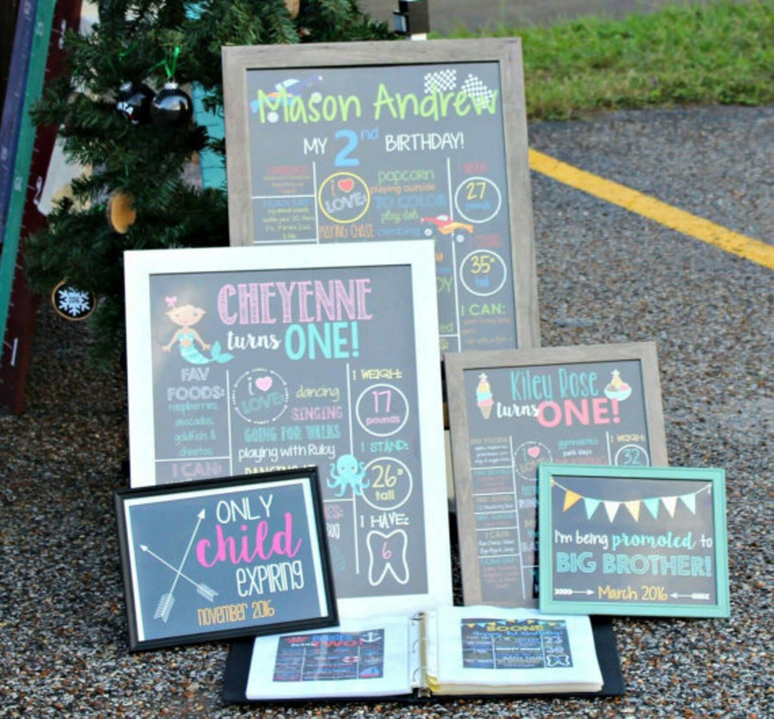 Colorful Donut Theme Birthday Chalkboard Sign Breakfast | Etsy