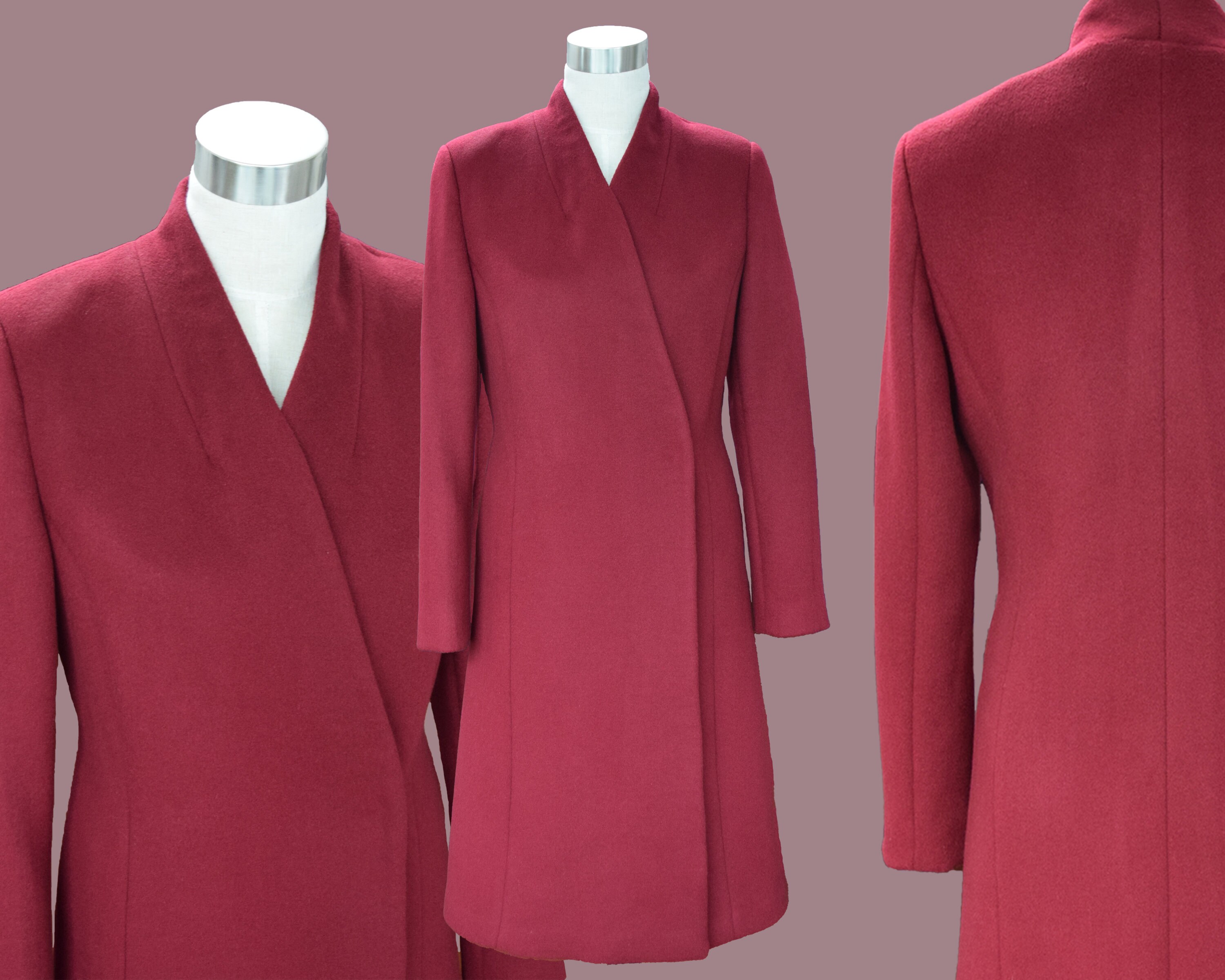 Women's Wool Coat Custom Made to Order for the Perfect Fit - Etsy