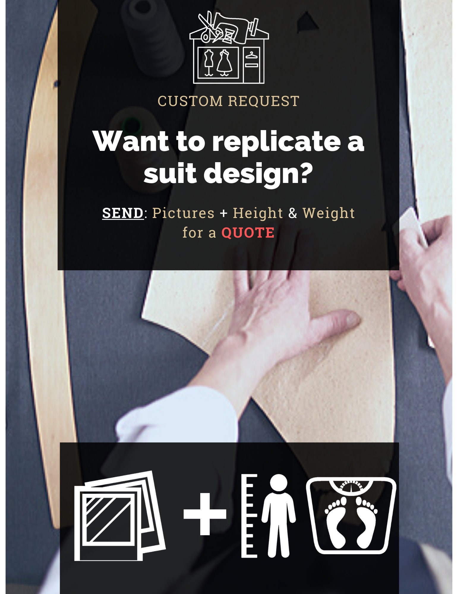 Men's Check Custom Suit/ Full Canvas/ Super 100s/slim Fit - Etsy