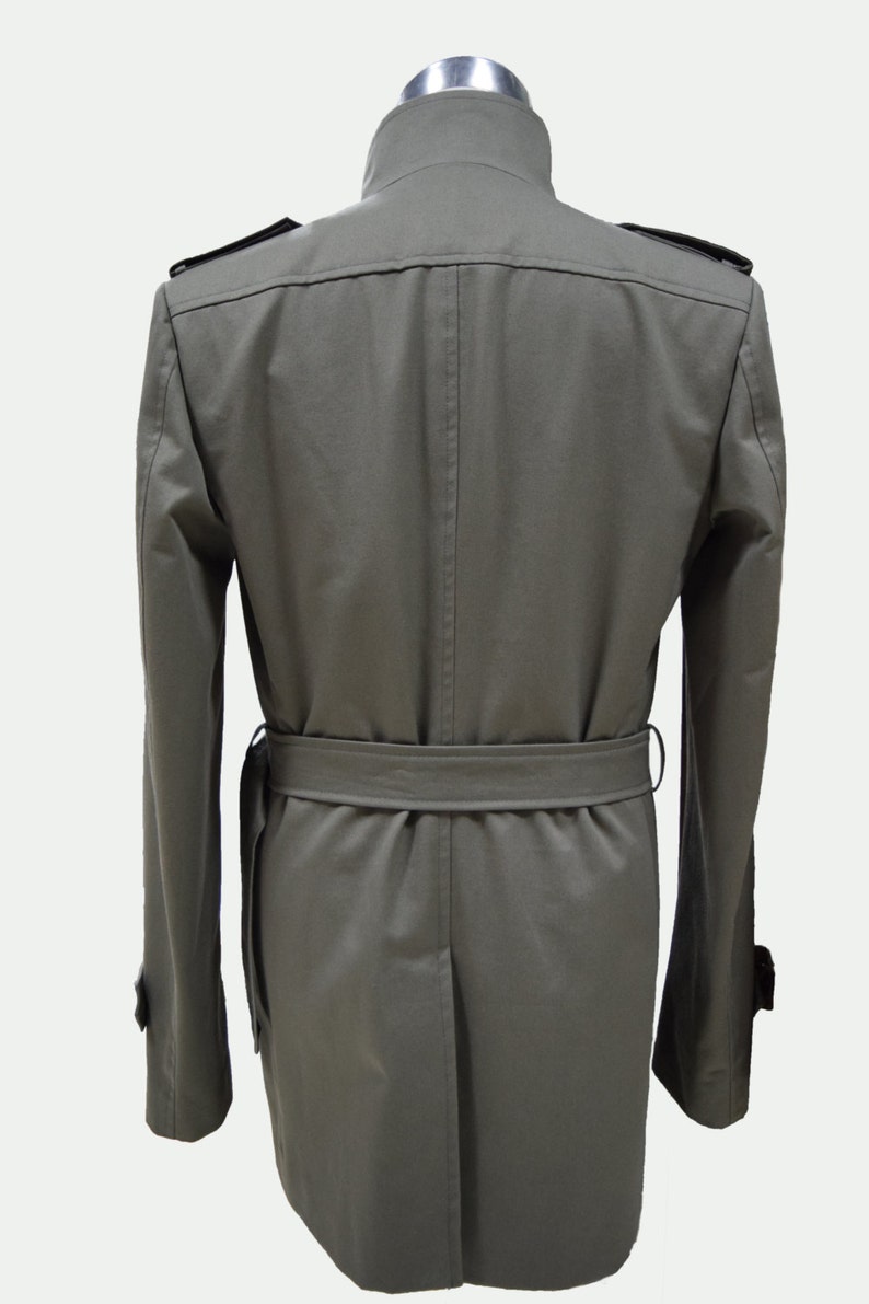 Men's Custom Trench Coat / Rain Coat/ Mens Trench/ Mens | Etsy