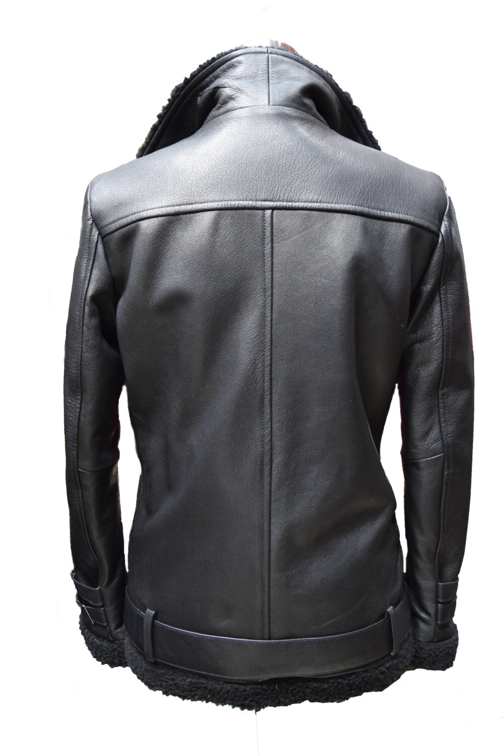 Custom Leather Jacket Men's Leather Jacket Shearling - Etsy