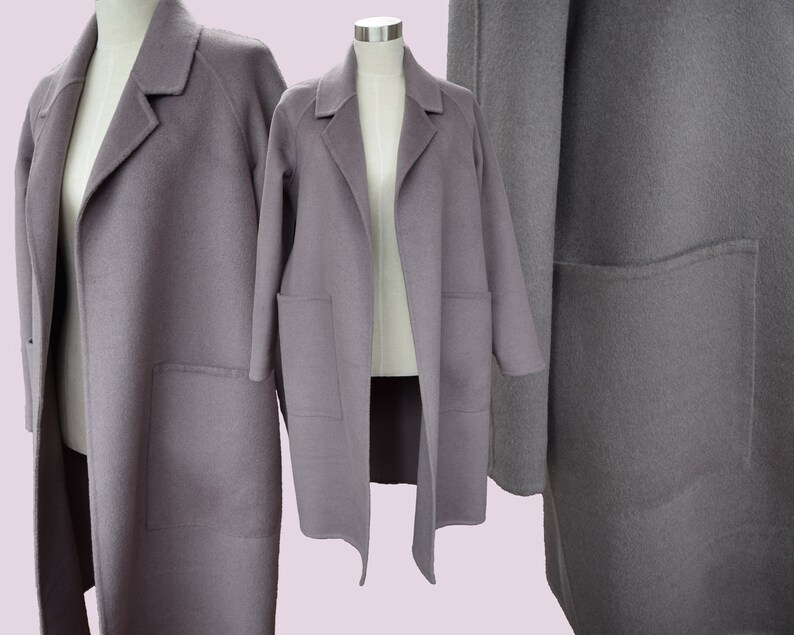 Women's Wool Coat Custom Made to Order for the Perfect Fit | Etsy