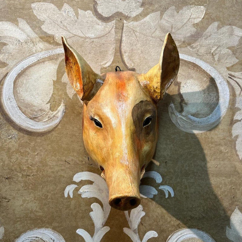 Pig Mask - Etsy