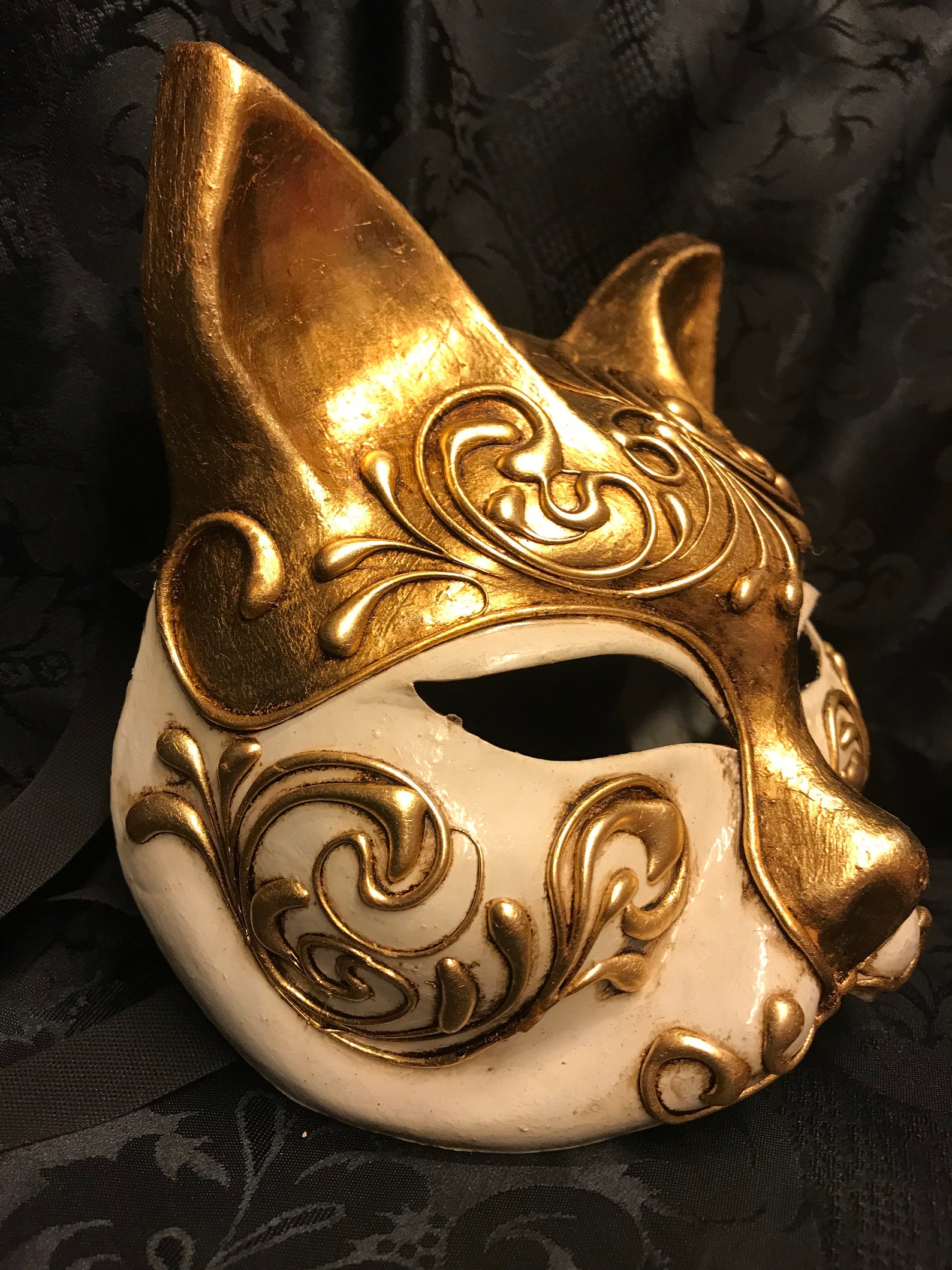 Venetian Mask Cat Mask Traditional of Venice - Etsy