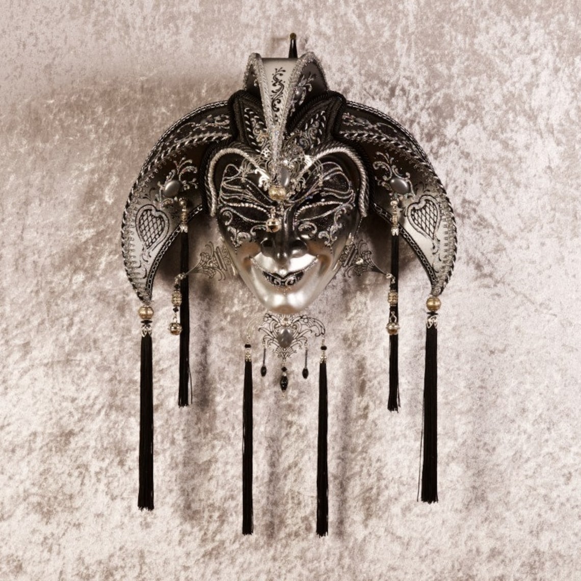 Venetian MaskMan JesterOriginal Mask | Etsy