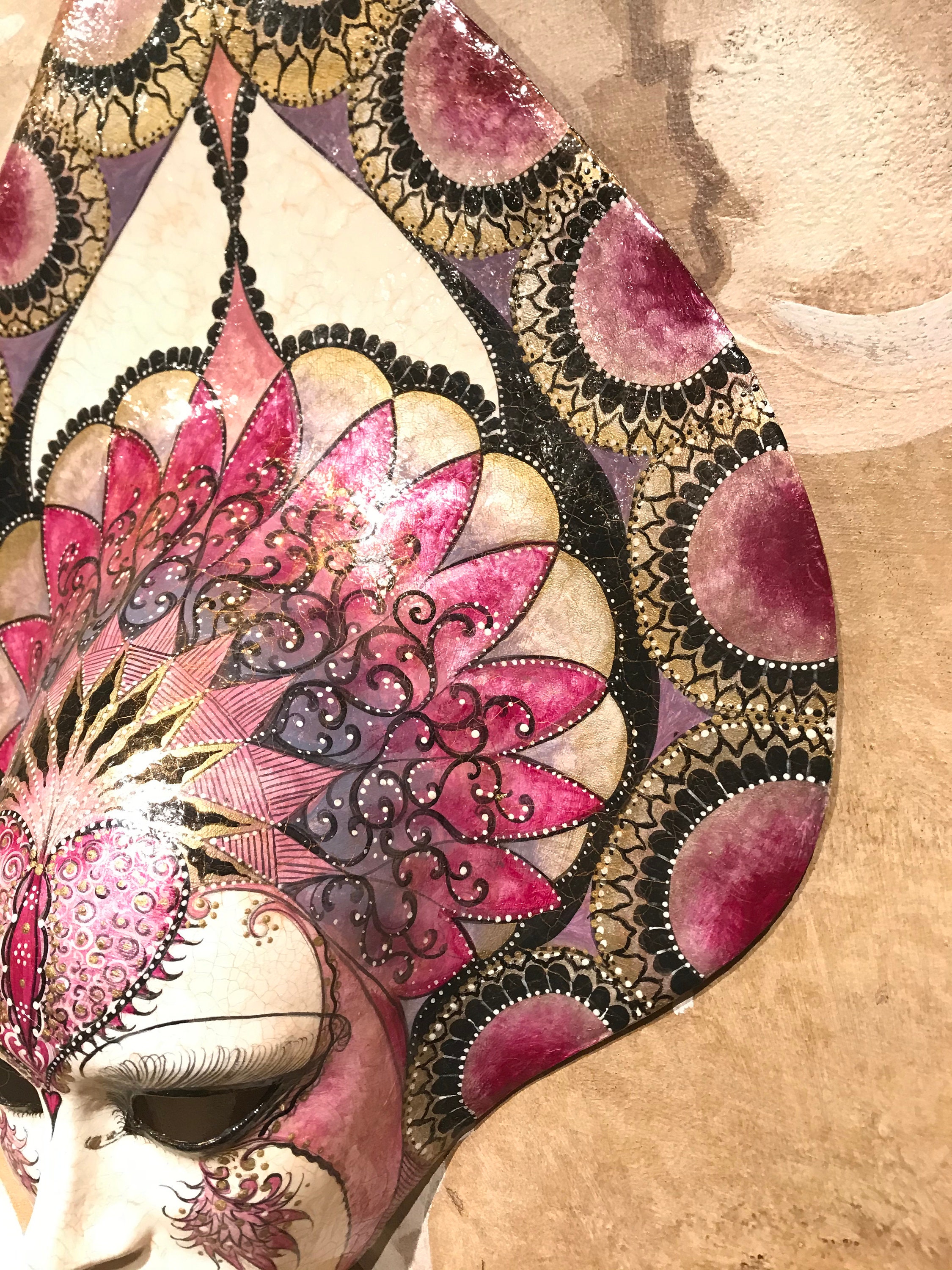 Venetian Maskfloral Dropvenice Mask - Etsy