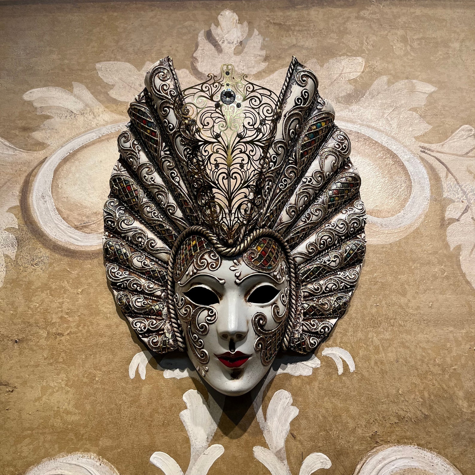 Venetian Maskdiana Angelvenice Mask - Etsy
