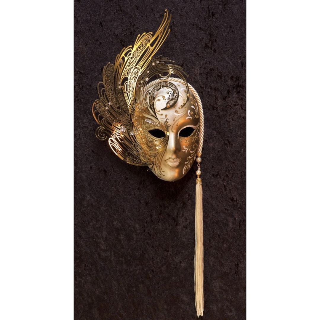 Venetian Mask for Decoration Cignetta Midi Fc01 - Etsy