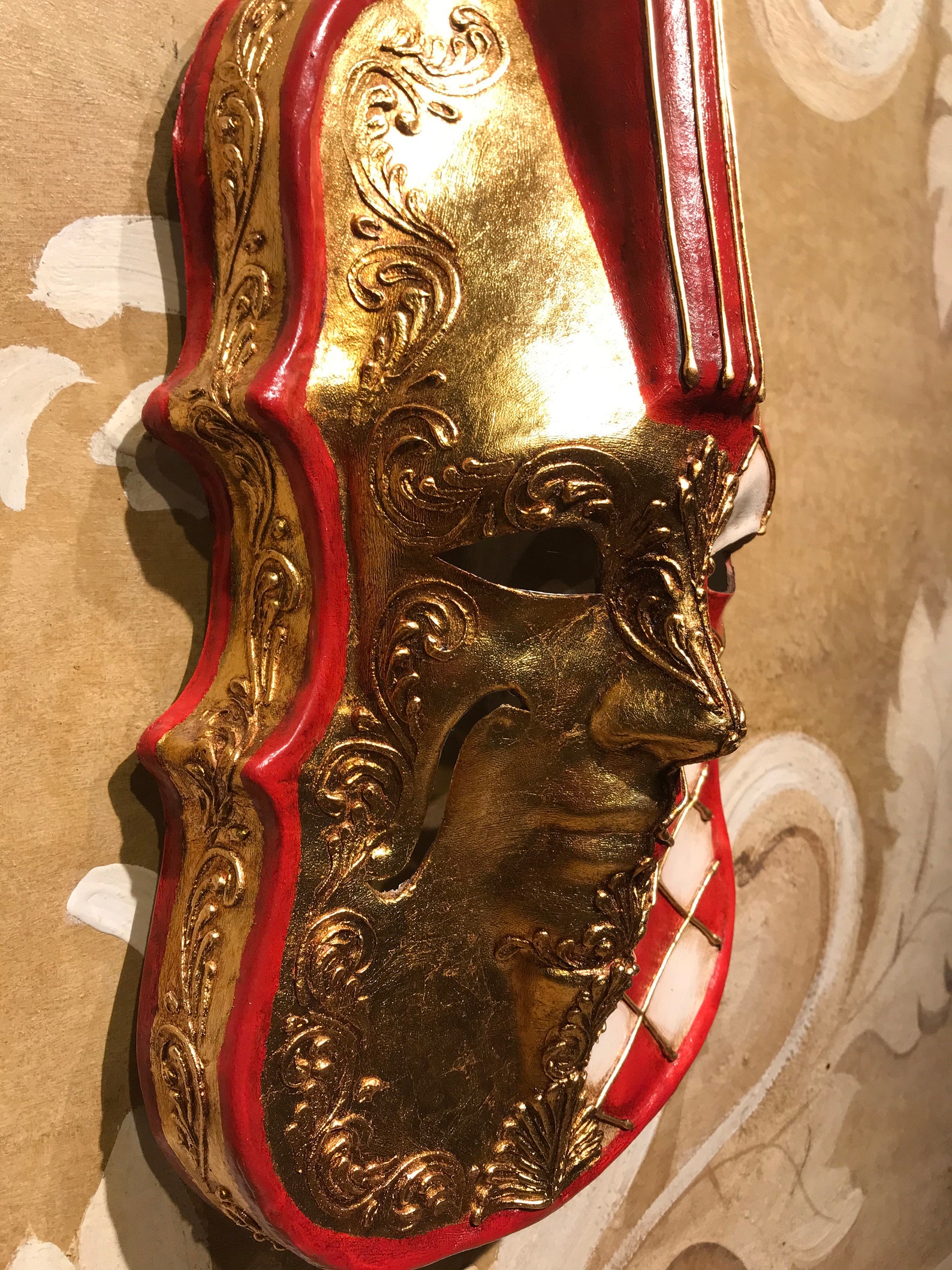 Venice Maskvenetian Violinhand Made Original Mask - Etsy