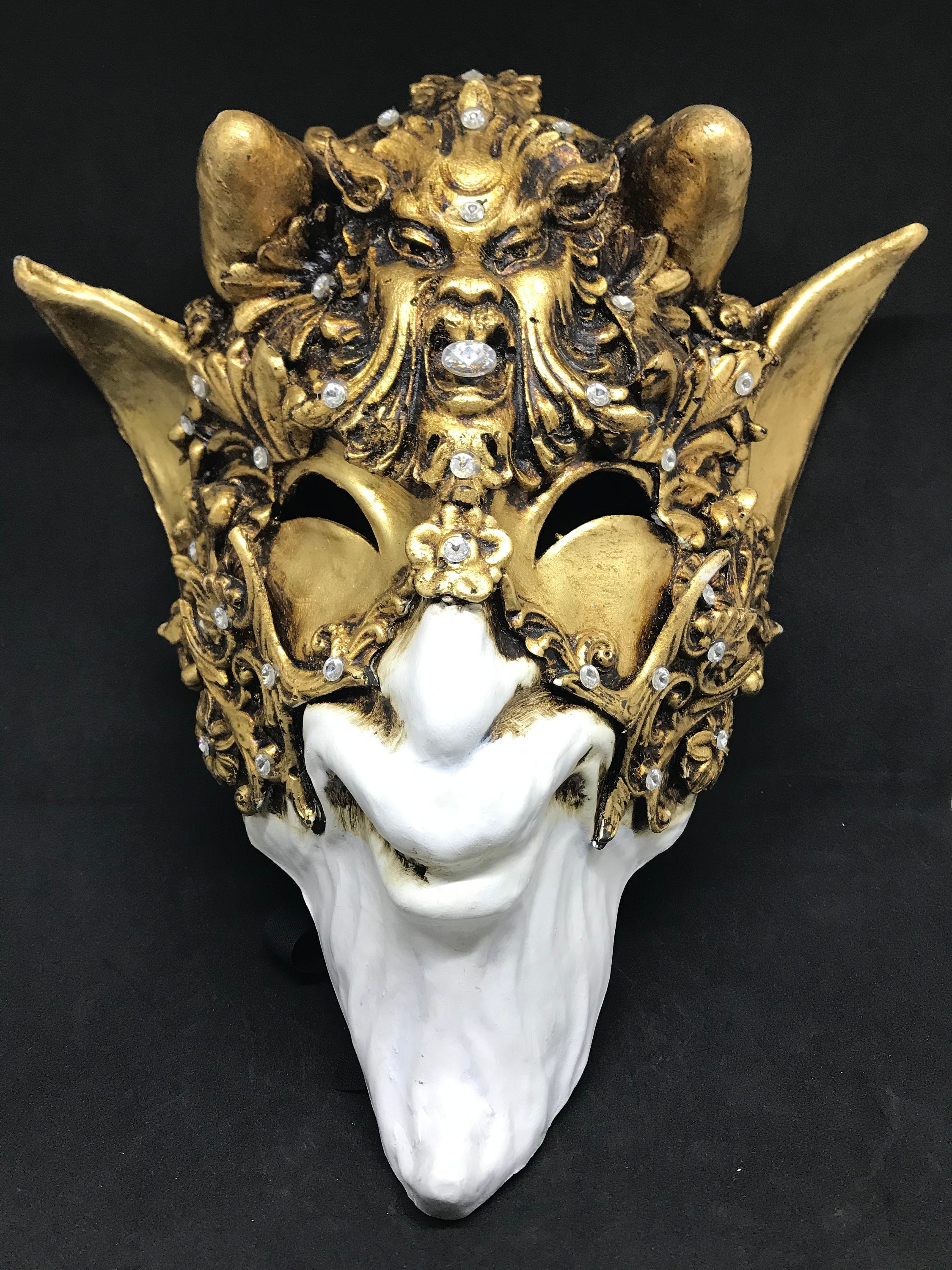 Venetian Masksatyr Baroque Maskoriginal Venice Mask | Etsy