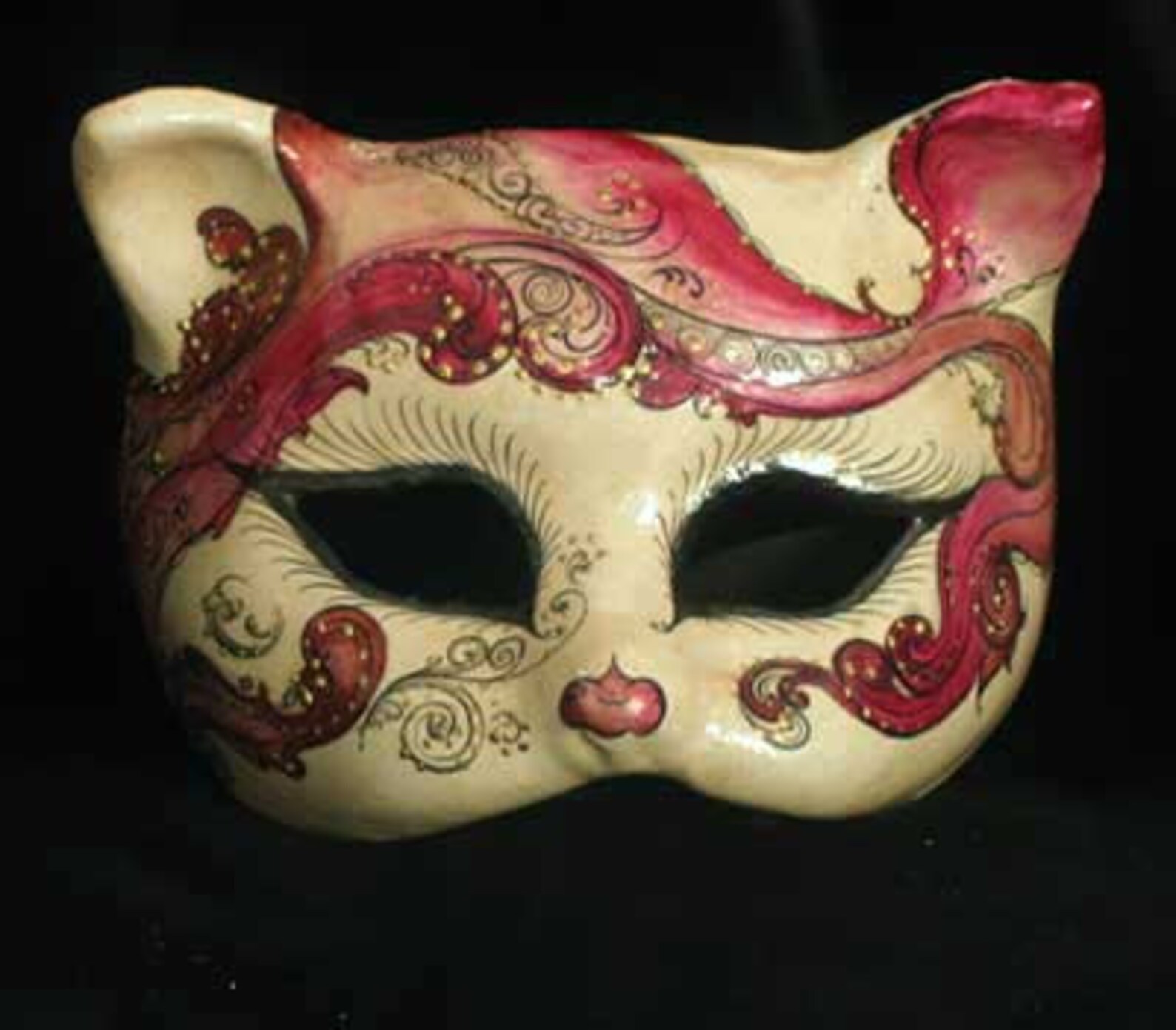 Masquerade Cat Mask. Lovely and Cute Cat. Original Venetian - Etsy