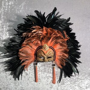 Venetian Mask,anna Feather Mask,original Mask - Etsy