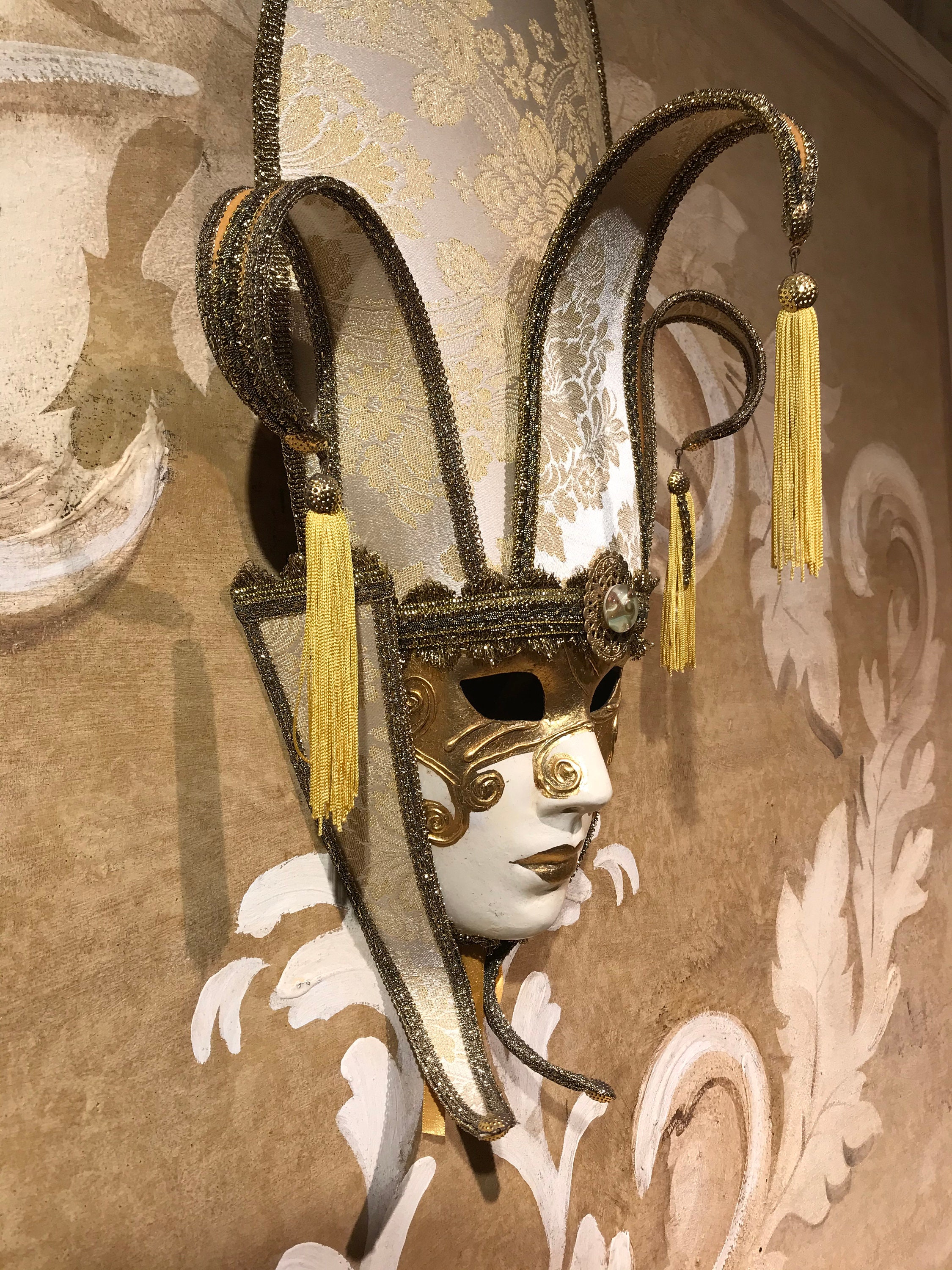 Venetian Mask,the Popess,original Mask - Etsy