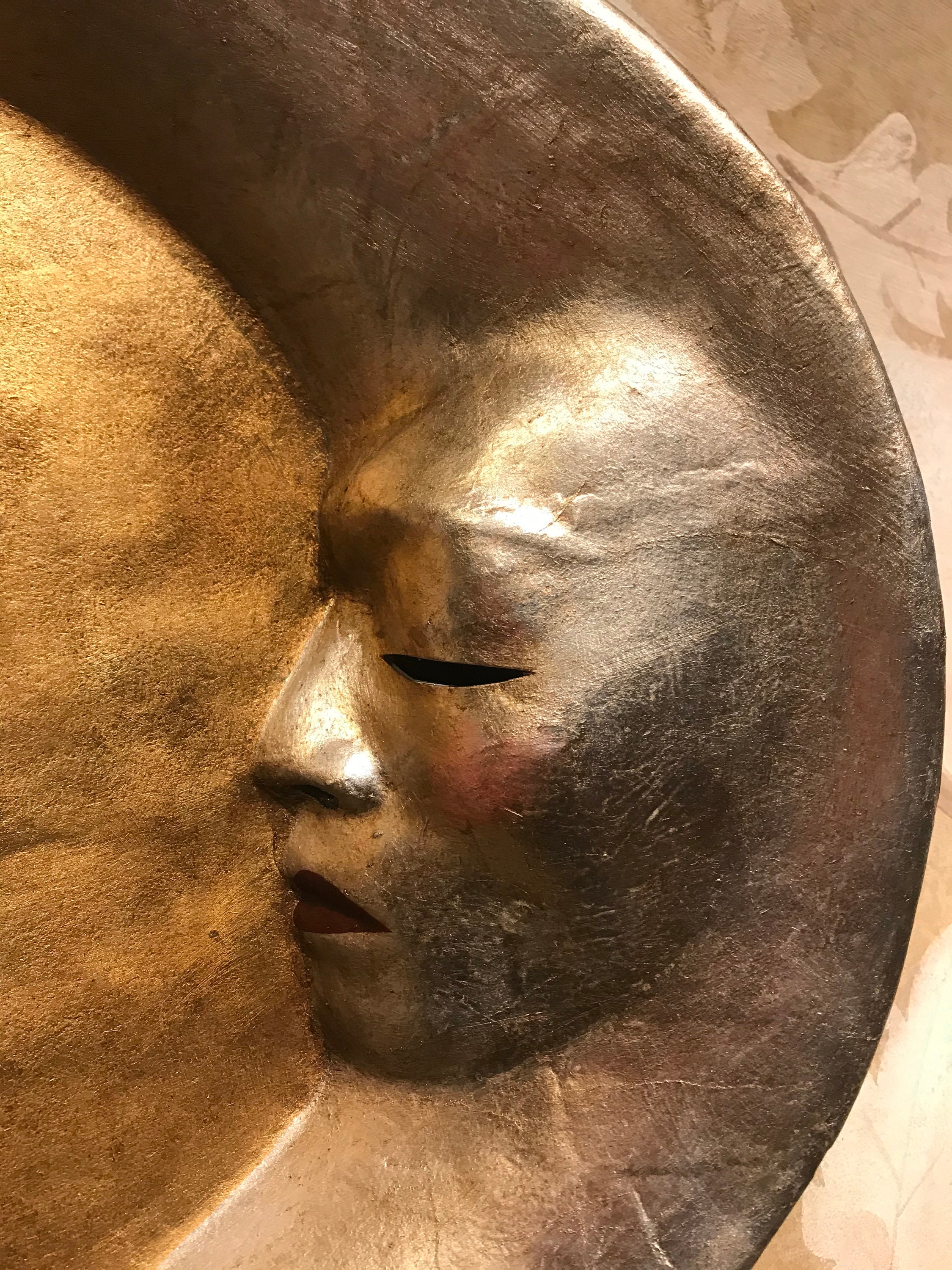 Venetian Mask,sun and Moon,venice Mask - Etsy