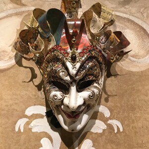 Venetian MaskJoker Harlequin MaskVenice Mask | Etsy