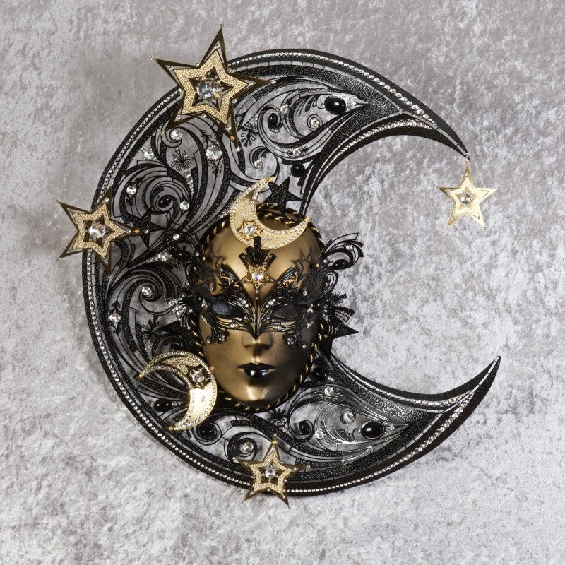 Moon Mask - Etsy