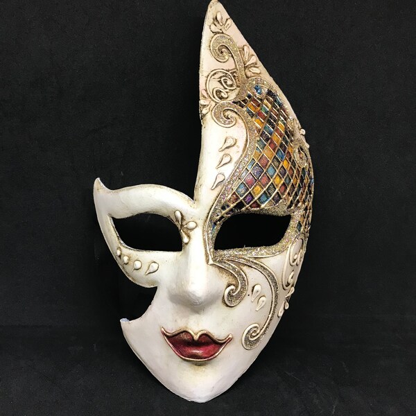 Harlequin Mask - Etsy