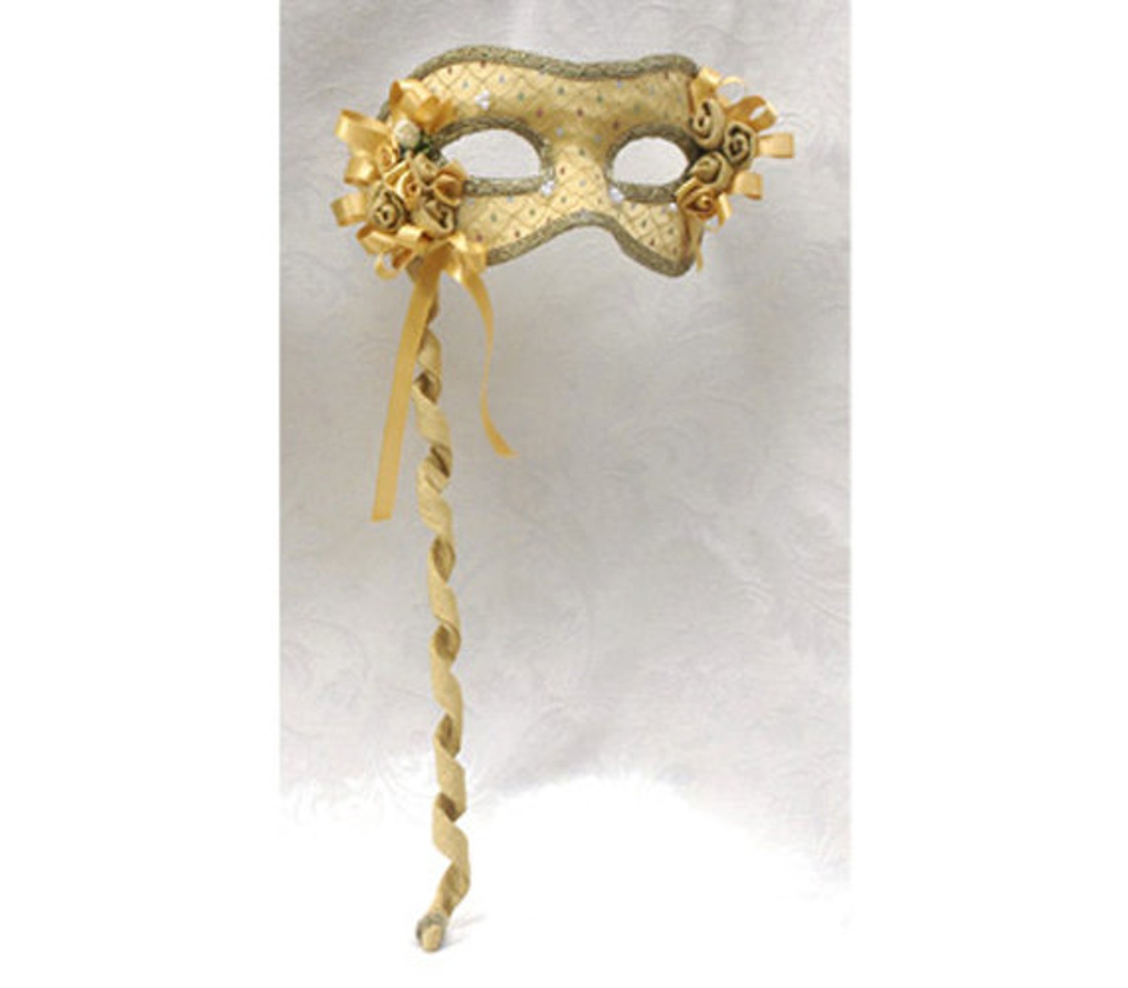 Masquerade Mask lady for Woman Mask With Stick - Etsy