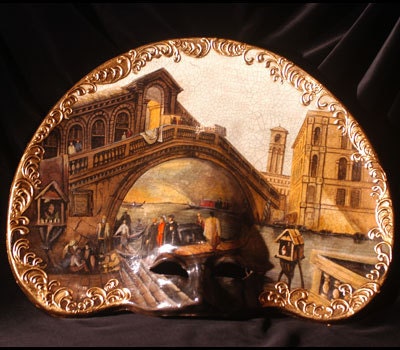 Masquerade Mask Hand Painted Interior Design Venetian Mask - Etsy