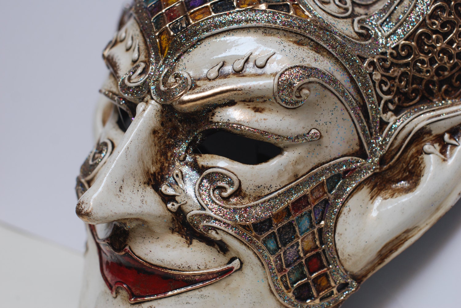 Masquerade Mask "the Devil" - Venetian Mask Devil Mask V32 - Etsy