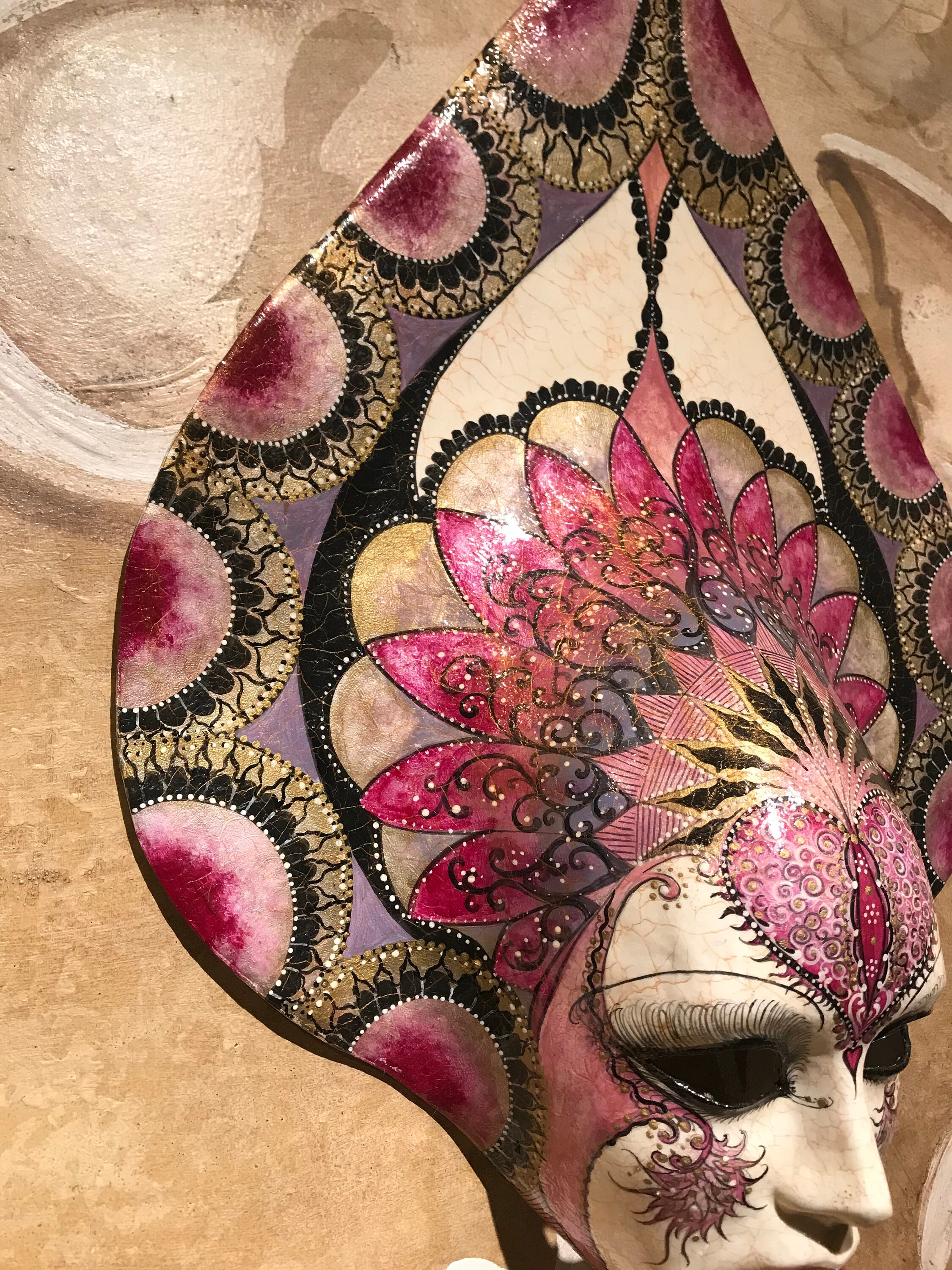 Venetian Maskfloral Dropvenice Mask - Etsy