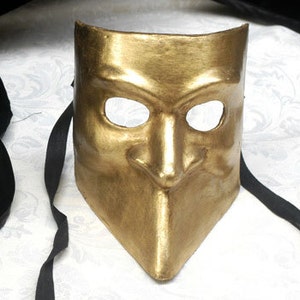Maschera Veneziana Bauta per Uomo - Maschera Tradizionale, Storica in ...