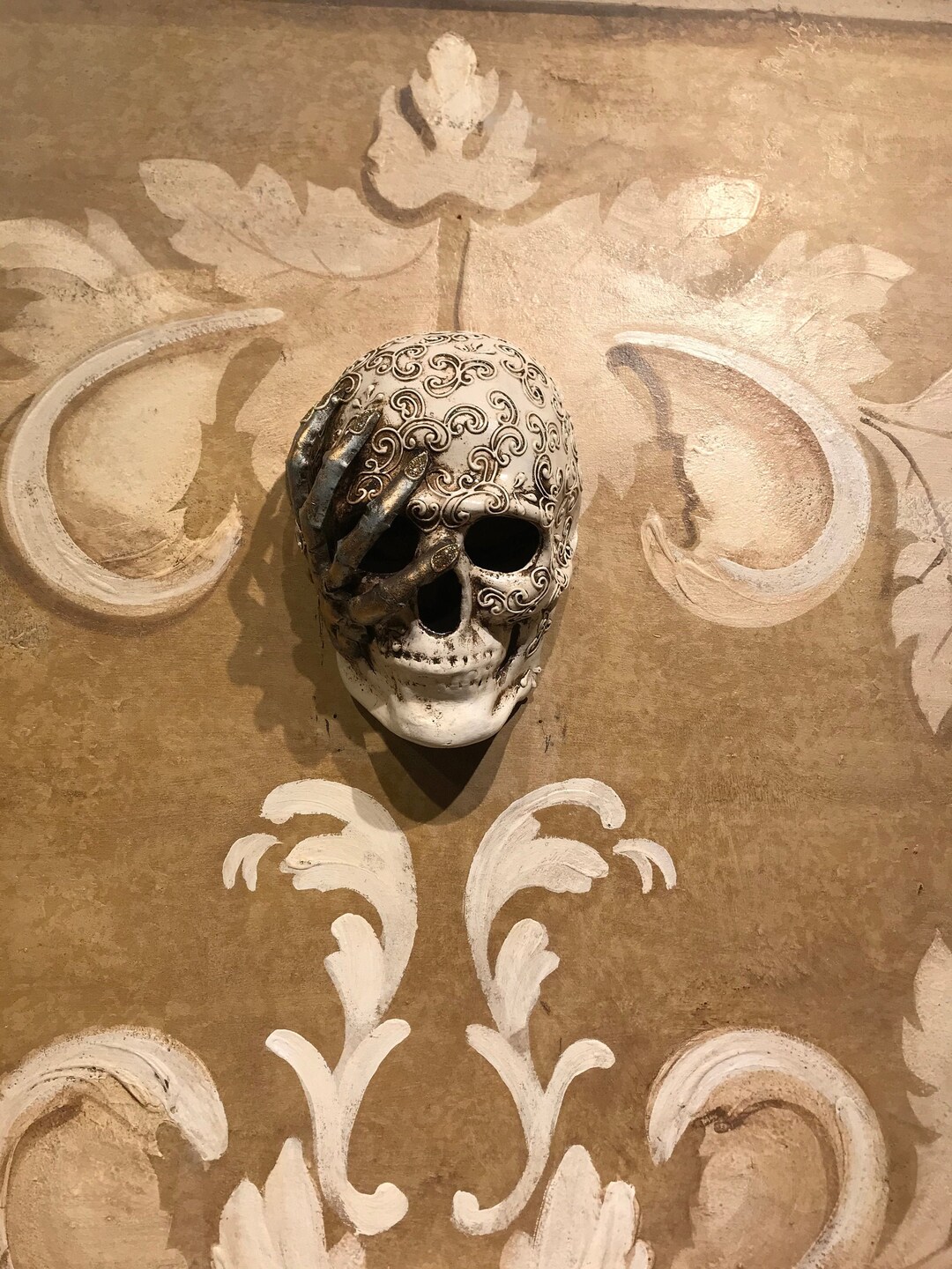 Venetian Mask,skull Halloween,original Mask - Etsy