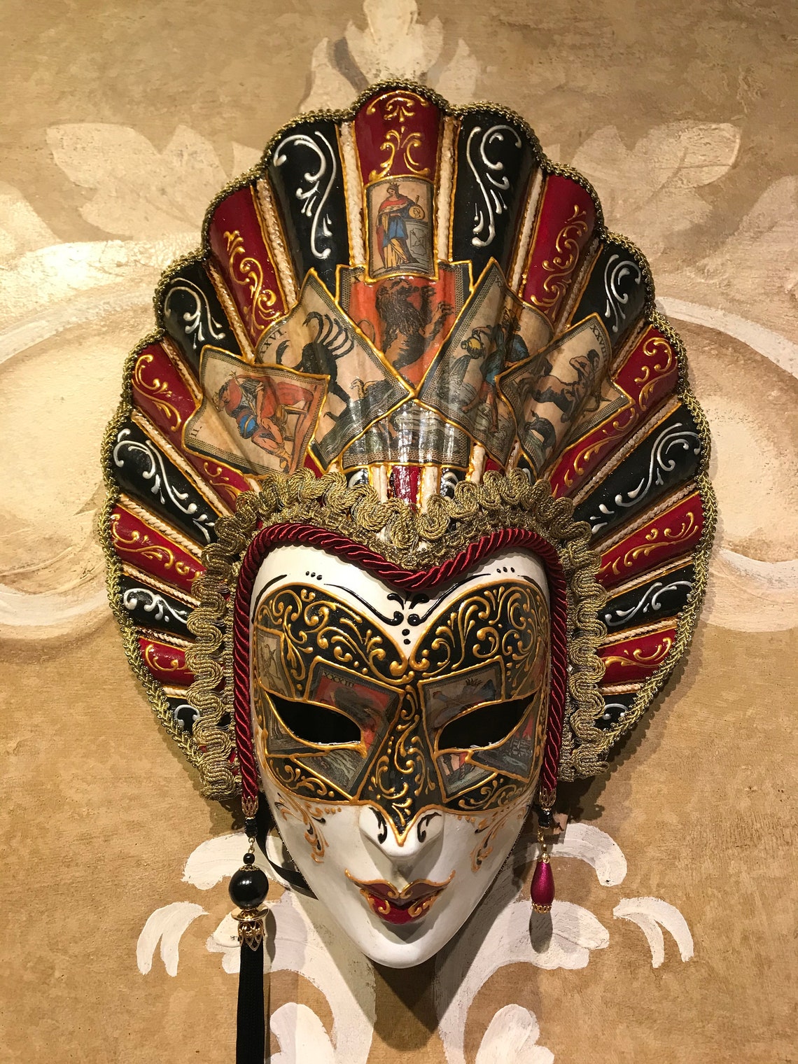 Venetian MaskThe Queen of WitchesOriginal Mask | Etsy