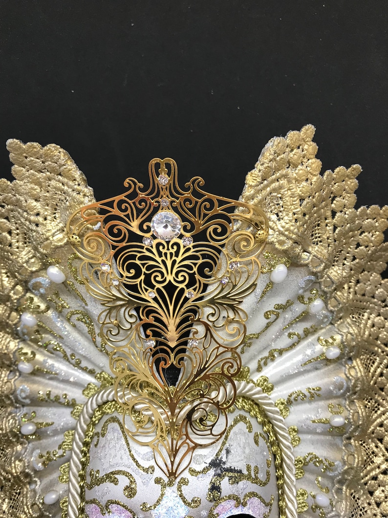 Winged Full Face Mask Masquerade Mask for Woman and Man - Etsy