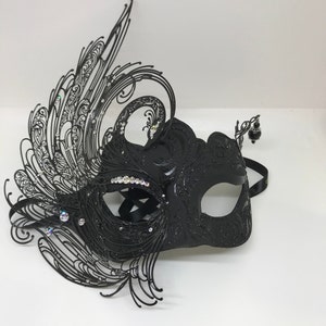 Colombina Cignetta Venetian Mask, Masquerade Mask for Women, Women ...