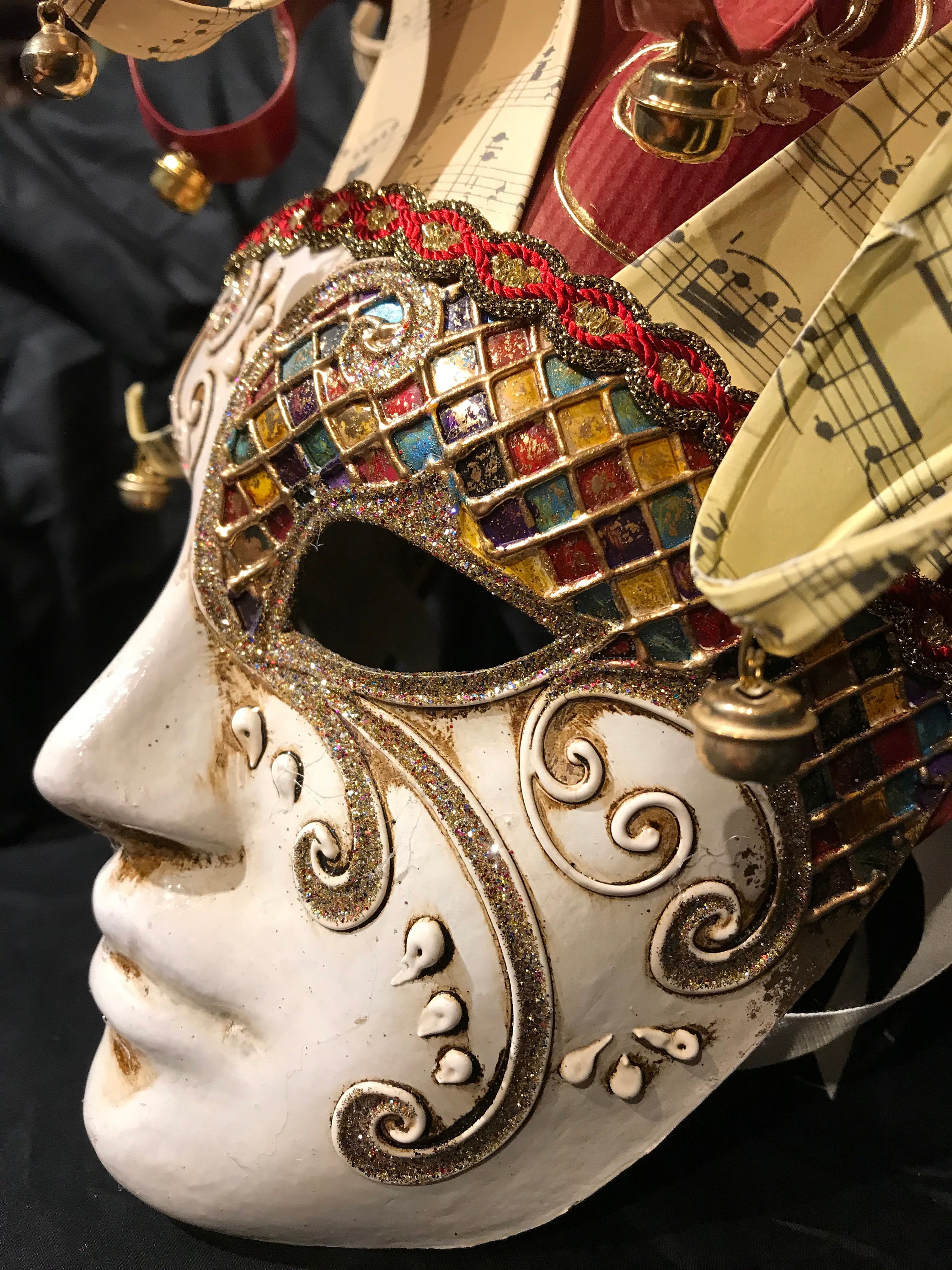 Venetian Mask,jester Mask,oiginal Mask - Etsy