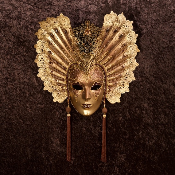 Gold Faceless Mask