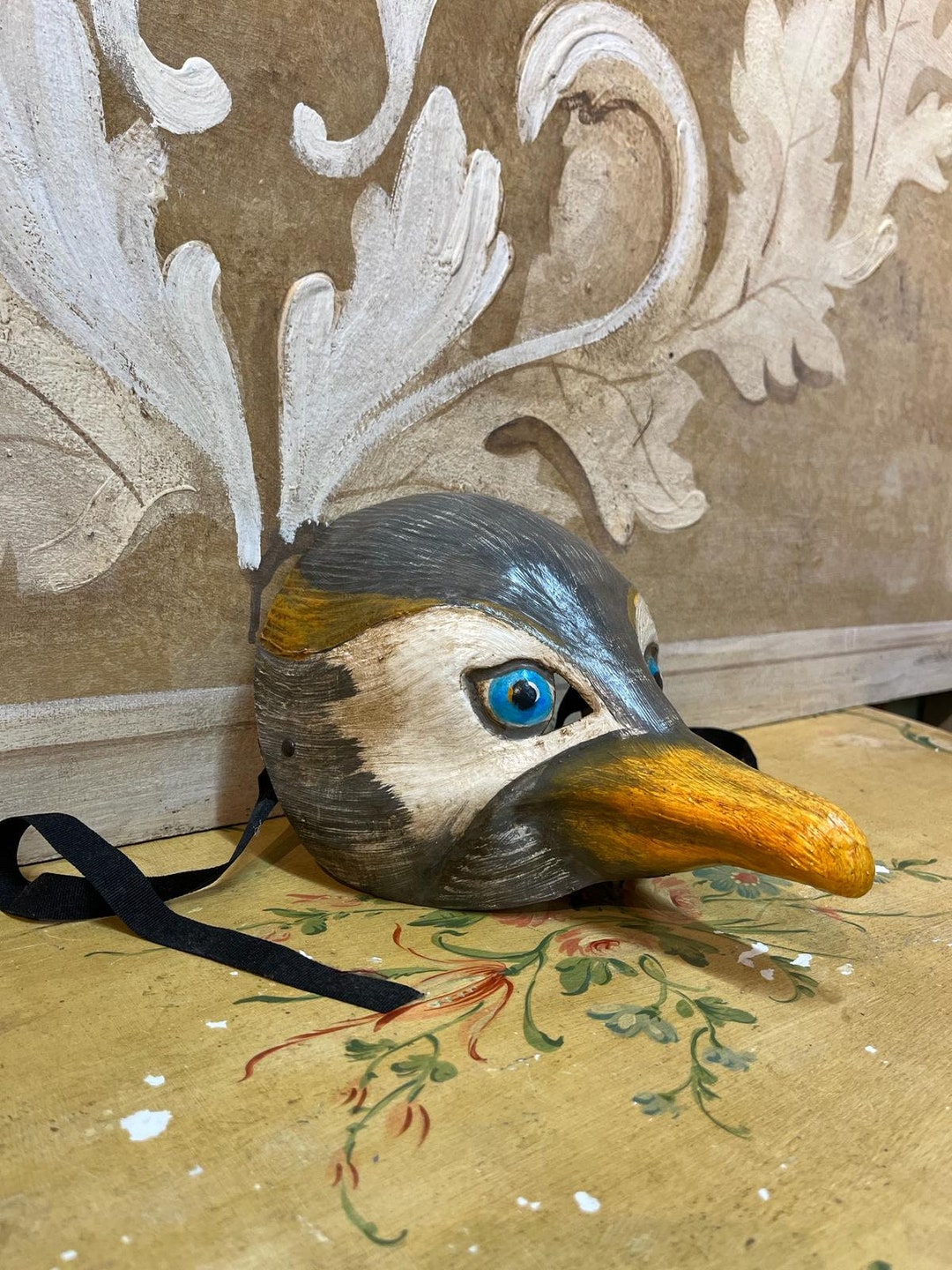 Venetian Mask,penguin Mask,original Mask - Etsy