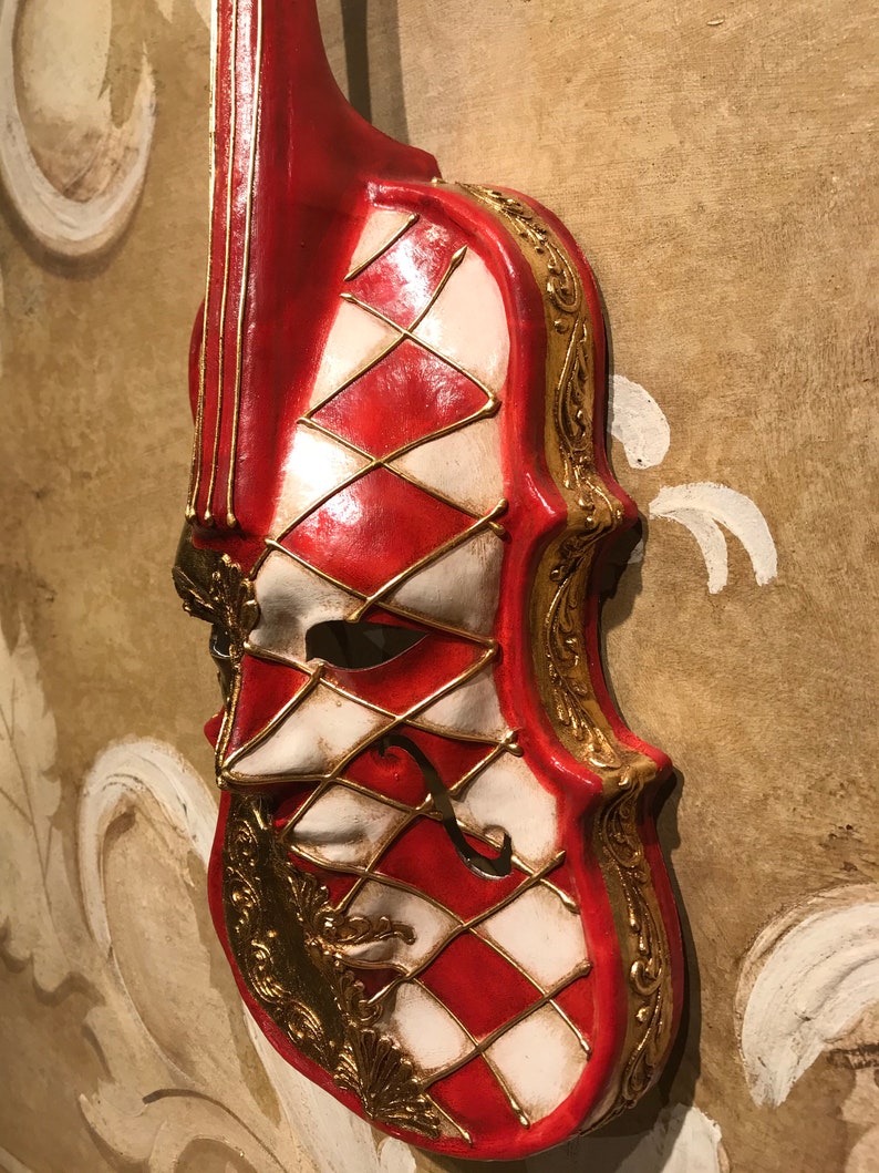 Venice MaskVenetian ViolinHand Made Original Mask | Etsy