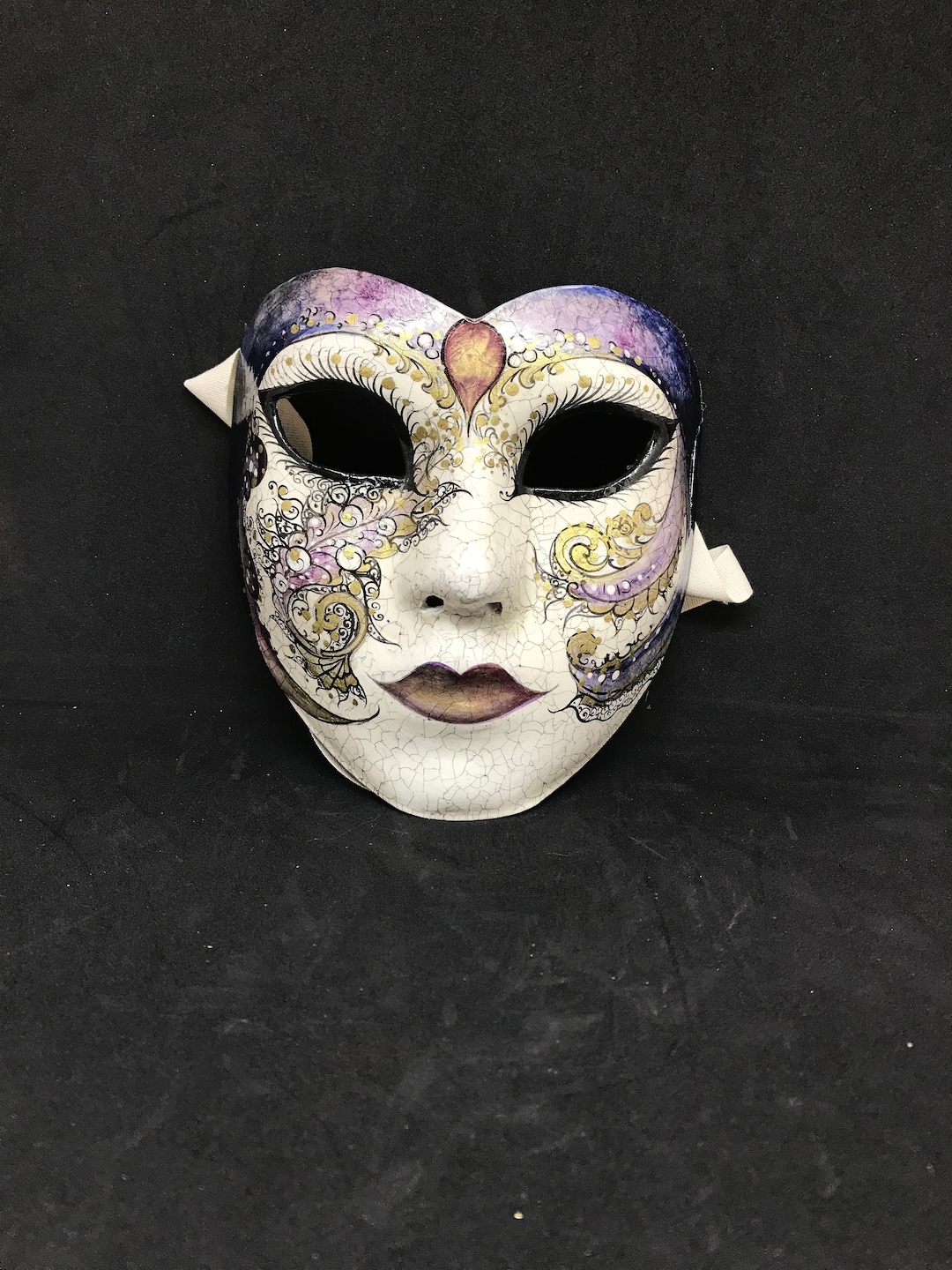 Full Face Venetian Mask - Heart Mask Or56 - Etsy