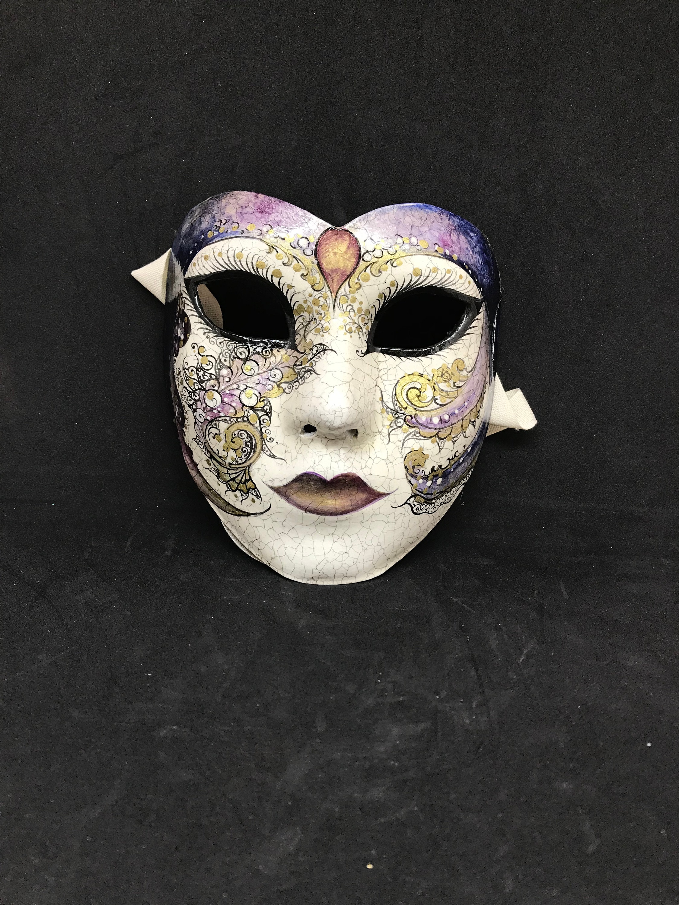 Full Face Venetian Mask - Heart Mask Or56 - Etsy