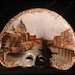 Masquerade Mask Hand Painted - Interior Design Venetian Mask - Mask ...